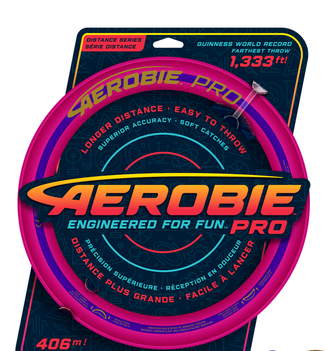 Frizbi Aerobie PRO Ginisov rekord