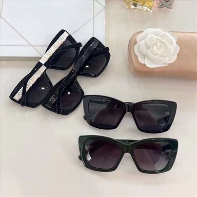 Chanel Quadratische Sonnenbrille
