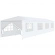 Beli Paviljon-Tenda Party 12x3m sa Stranicama
Karakteristike Belog Paviljona-Tende Party 12x3m sa Stranicama: