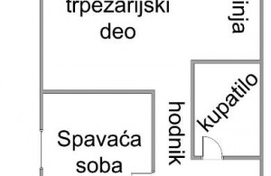 Luksuzna novogradnja, Ledine kod crkve