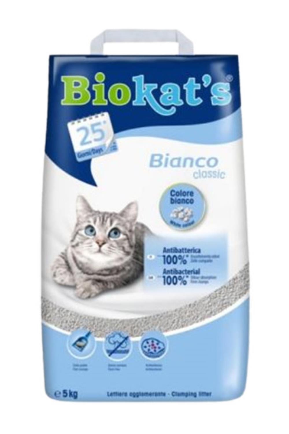 BIOKAT S BIANCO ATTRACTING POSIP ZA MACKE 5 KG