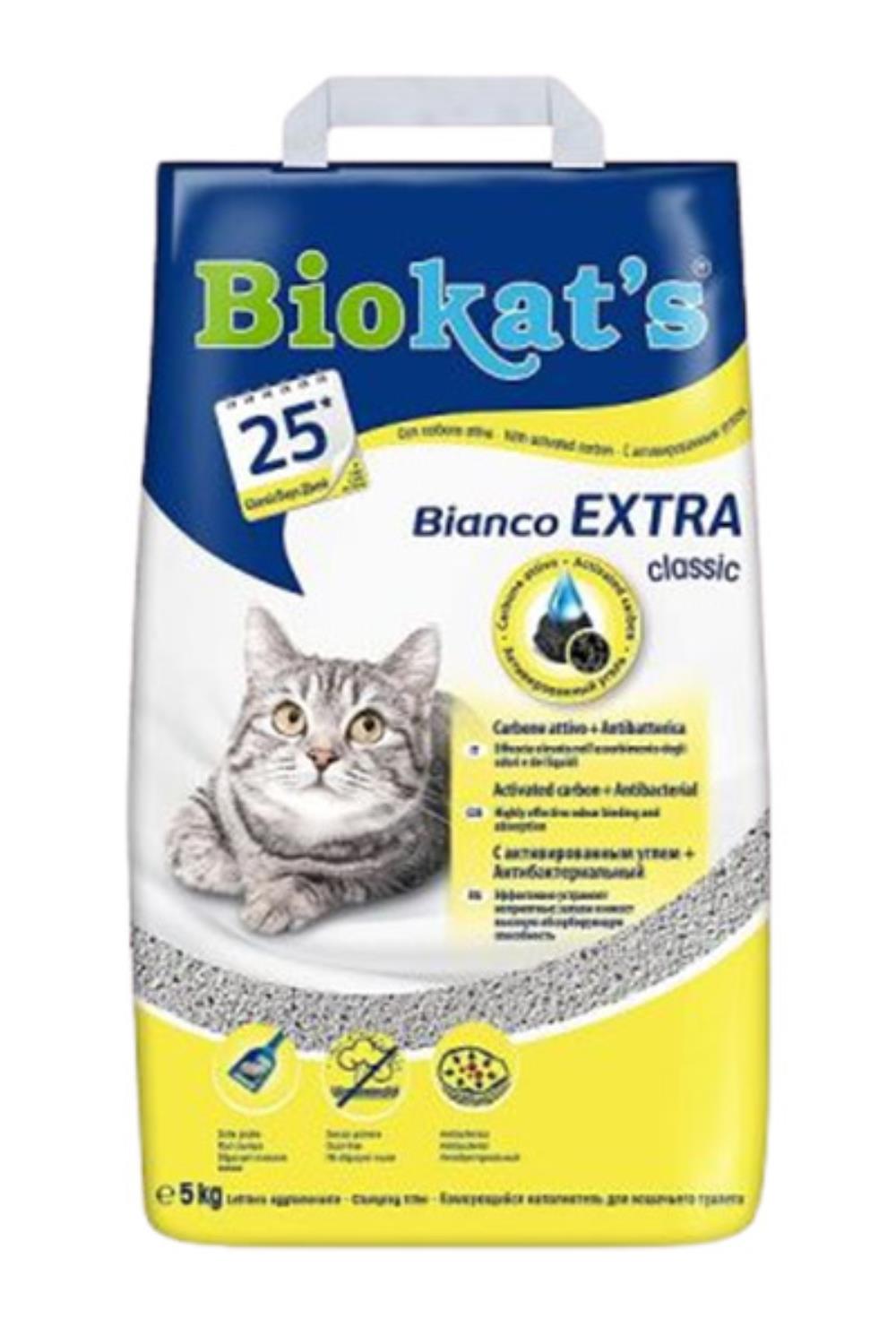 BIOKAT S BIANCO EXTRA CLASSIC POSIP ZA MACKE 5 kg