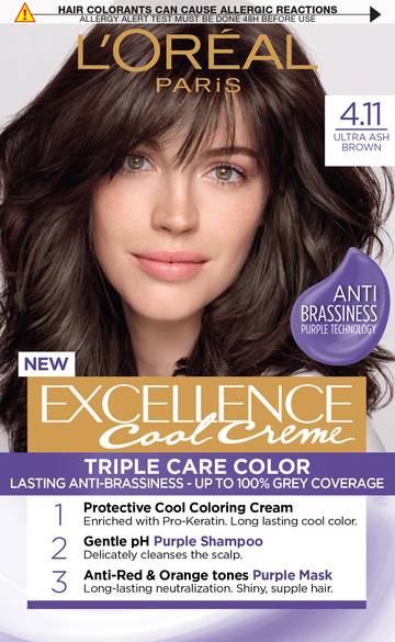 Loreal Excellence Cool Cream farba za kosu 4.11