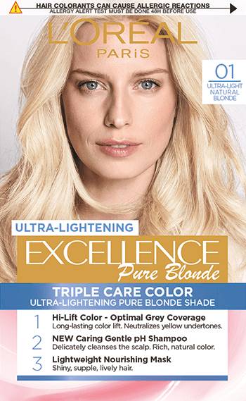 Loreal Excellence Pure Blonde farba za kosu 01