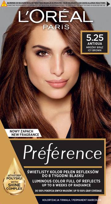 Loreal Preference farba za kosu 5.25