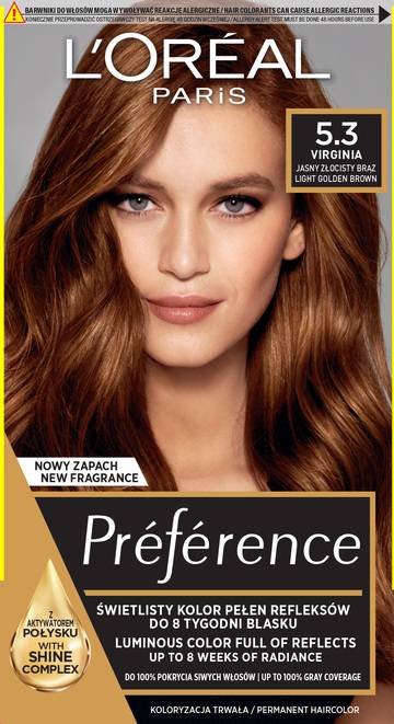 Loreal Preference farba za kosu 5.3