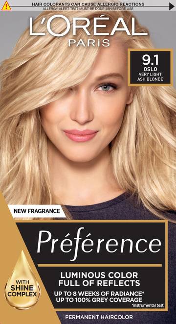 Loreal Preference farba za kosu 9.1