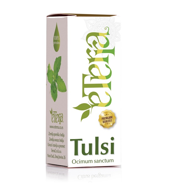 TULSI ULJE (Ocimum sanctum) SVETI BOSILJAK ETERRA 10ml