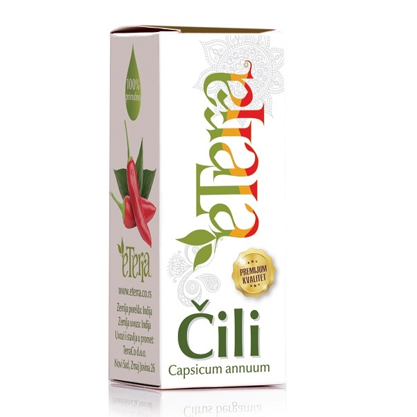 ČILI (Capsicum annum) ULJE ETARSKO ETERRA 5ml