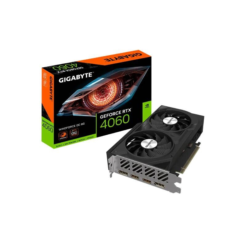 nVidia GeForce RTX 4060 WINDFORCE OC 8GB GV-N4060WF2OC-8GD grafička karta