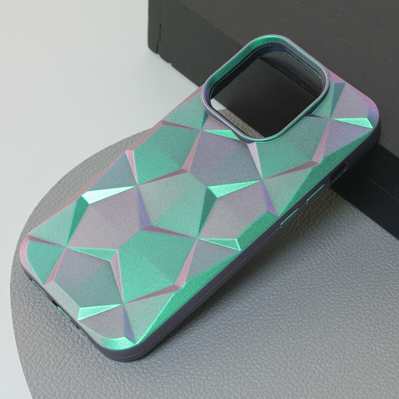 Maskica Shiny Diamond za iPhone 14 Pro 6.1 zelena