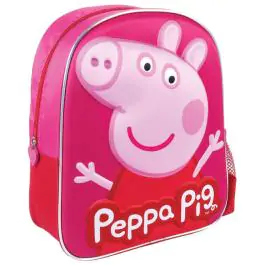 Ranac predškolski 3D Peppa Pig Cerda 2100003530 crveno-roze