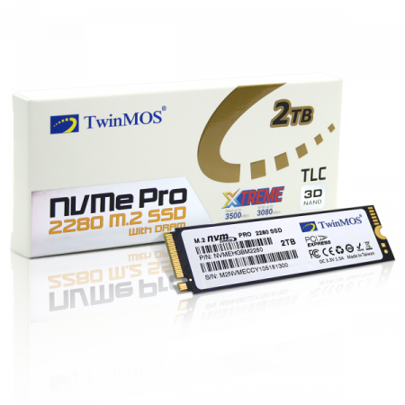 SSD M.2 NVMe 2TB TwinMOS 3500MBs3080MBs NVMEHGBM2280