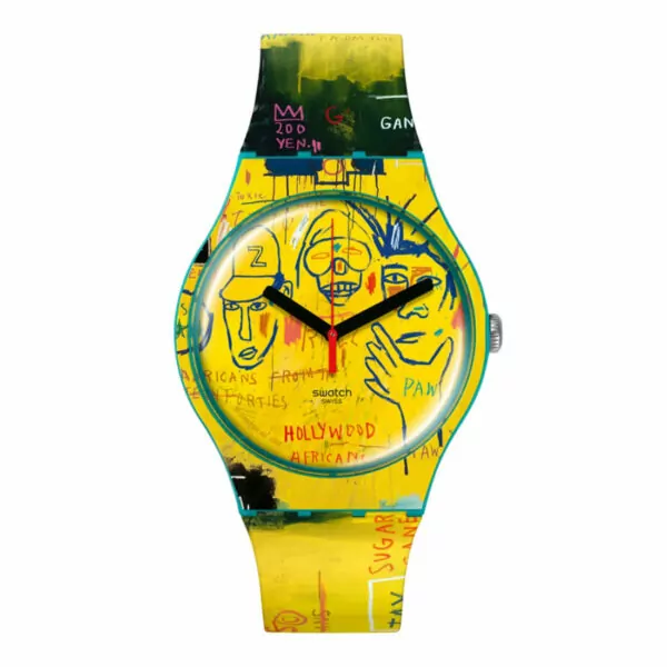 Swatch SUOZ354 Hollywood Africans By Jm Basquiat