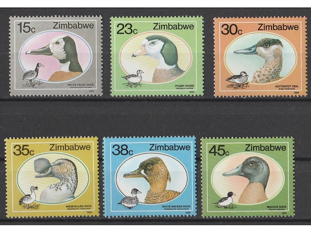 Zimbabve - Patke 1988