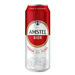 Pivo svetlo Amstel limenka 0,5l