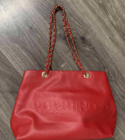 Original VALENTINO crvena torba + poklon haljina