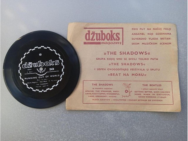 The Shadows -  Running out of world, džuboks flexi 9