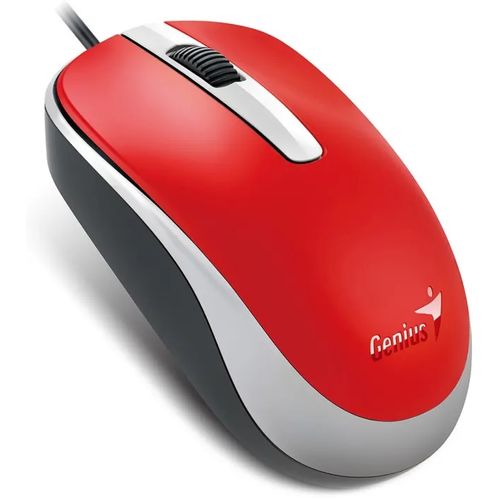 Genius Mouse DX-120 USB, crveni žičani miš