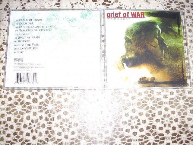 Grief Of War - Worship CD Prosthetic Records USA 2009.