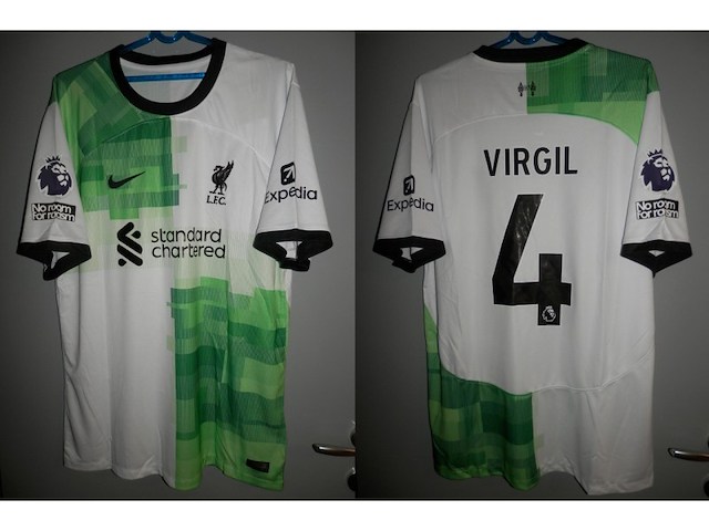 Liverpool dres 2023-24 Virgil Van Dijk 4 (Gostujući)