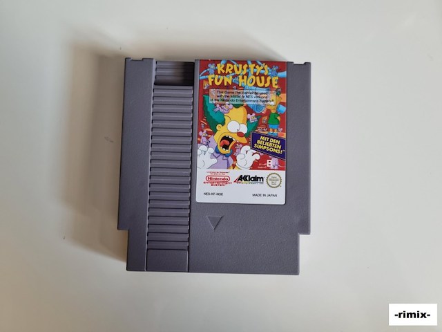 NES - Krusty`s Fun House