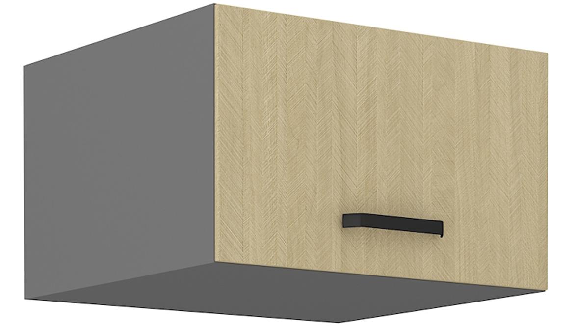 Scandi 60 nagu-36 1f kuhinjski element 1 vrata 60x55x36 cm natur/tamno sivi