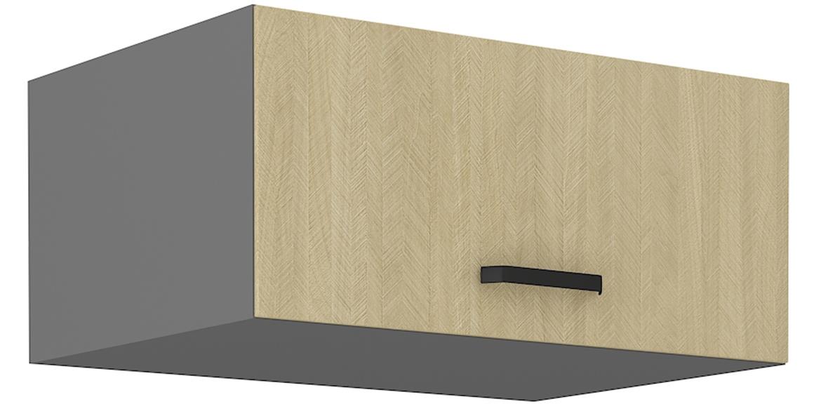 Scandi 80 nagu-36 1f kuhinjski element 1 vrata 80x55x36 cm natur/tamno sivi