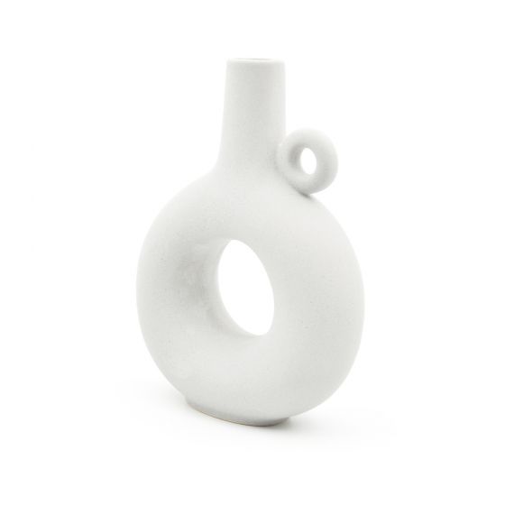 390-00018 vaza keramika sa teksturom 18,5x7x26cm VICKO