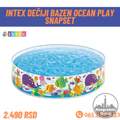INTEX Dečiji bazen Ocean Play Snapset