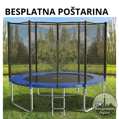 Trampolina – 183cm i Merdevine za trambolinu - BESPLATNA POŠTARINA