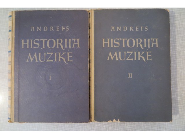Historija muzike 1-2, Josip Andreis