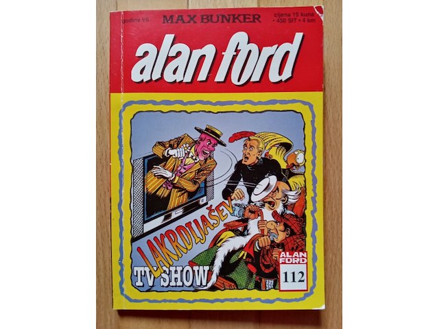 Alan Ford-Lakrdijašev TV Show (Borgis Br. 112)