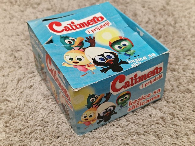 Sličice Calimero i prijatelji cela kutija sa 50 kesica