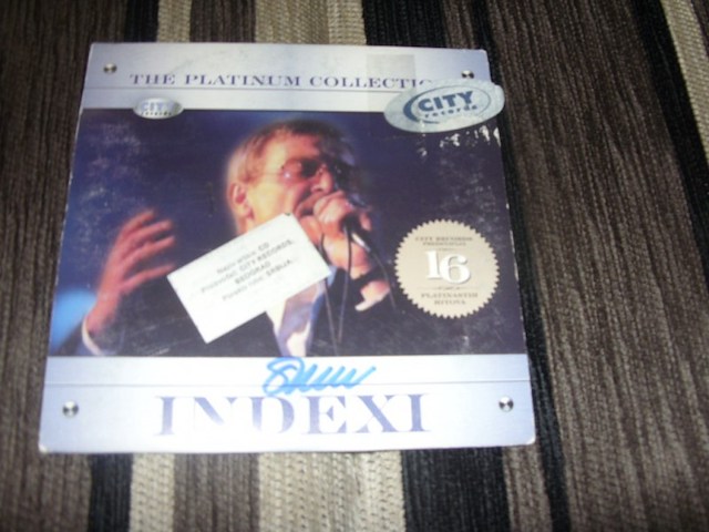Indexi ‎– The Platinum Collection CD City Records 2008.