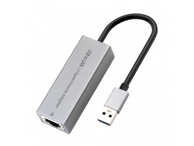 Adapter USB3.0 A M-RJ45 F 2500MBit/s