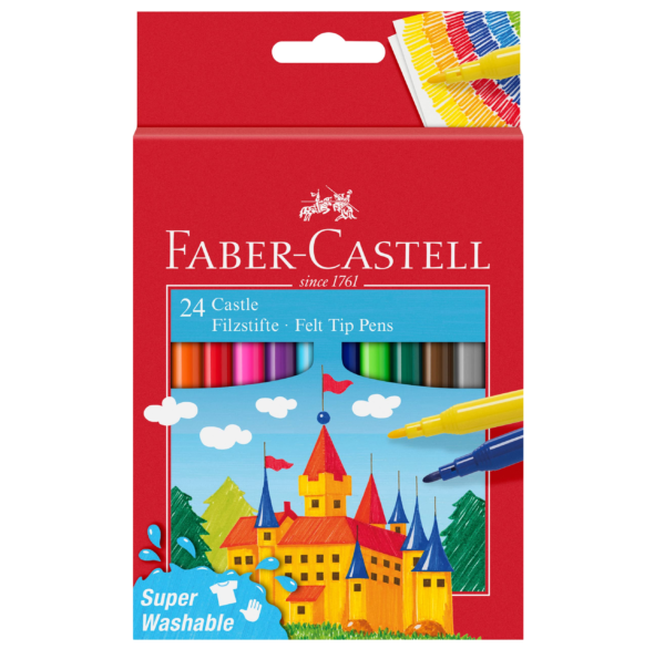 FABER CASTELL Flomasteri Castle 1/24 554202