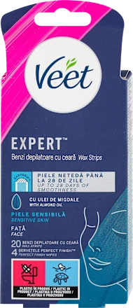Veet
EXPERT trake za depilaciju lica, 20 kom