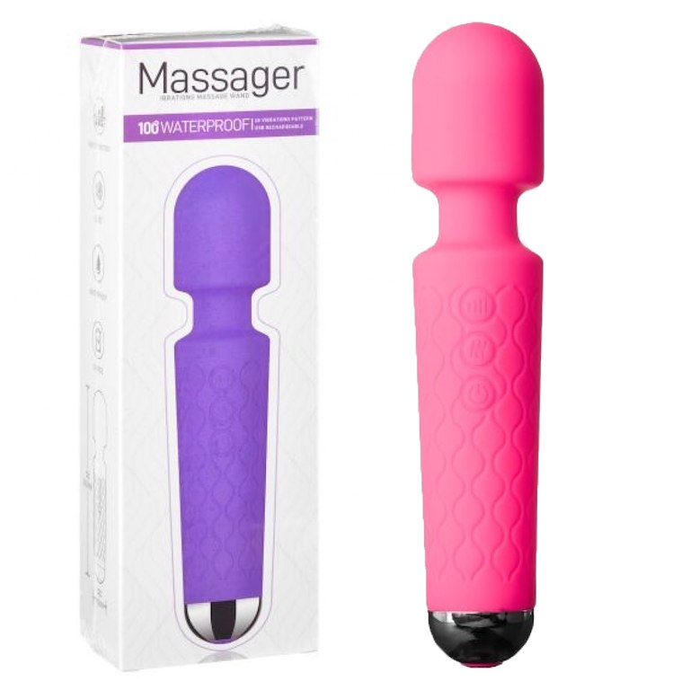 Big wand vibrator pink