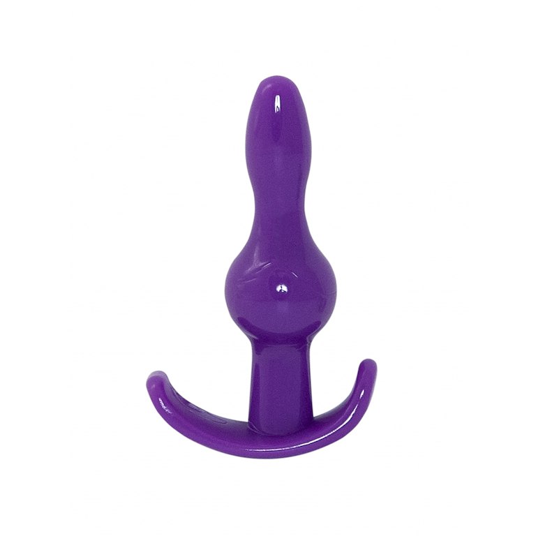Butt plug ripple purple