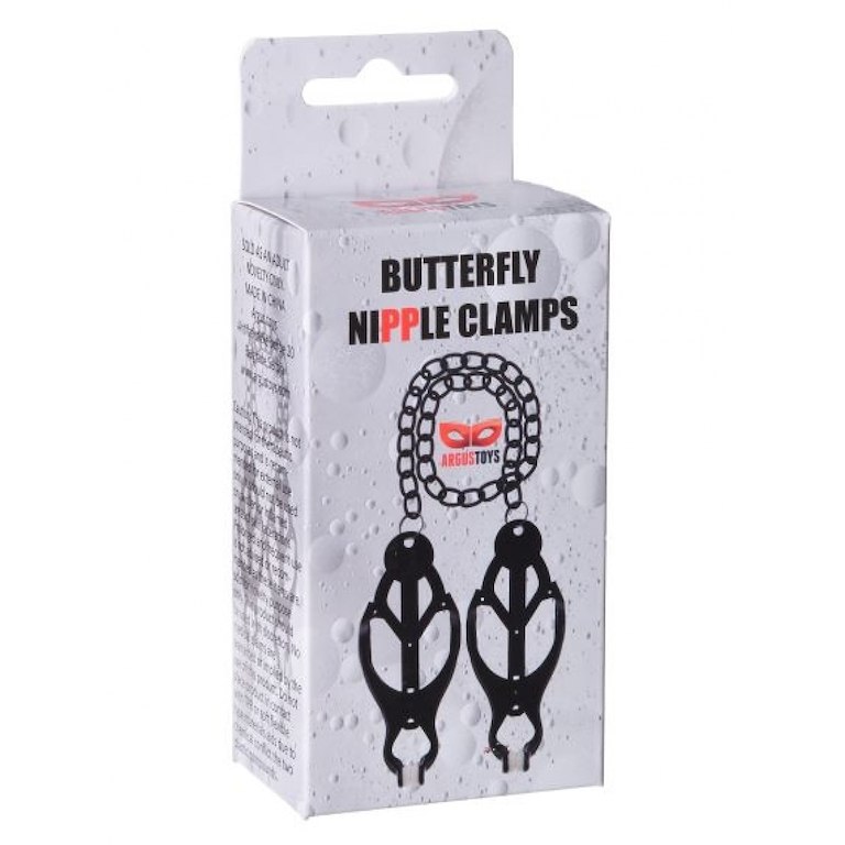 Butterfly nipple clamps