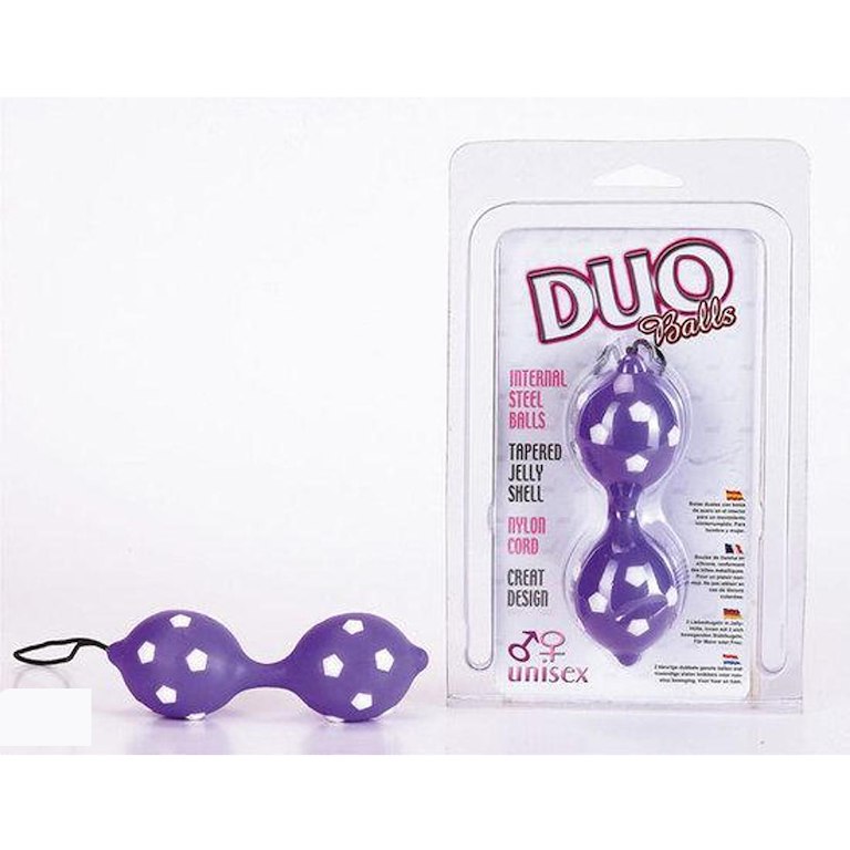 Duo balls hot purple