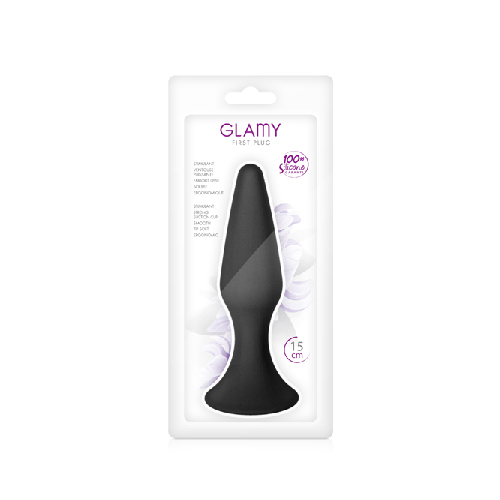 Glamy plug black L