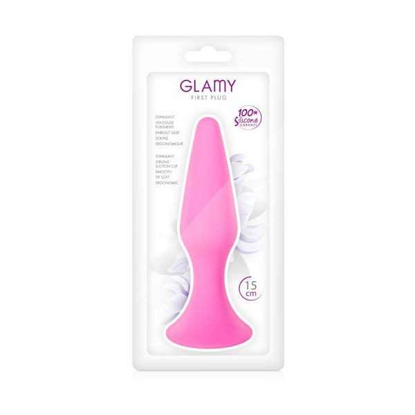 Glamy plug pink L
