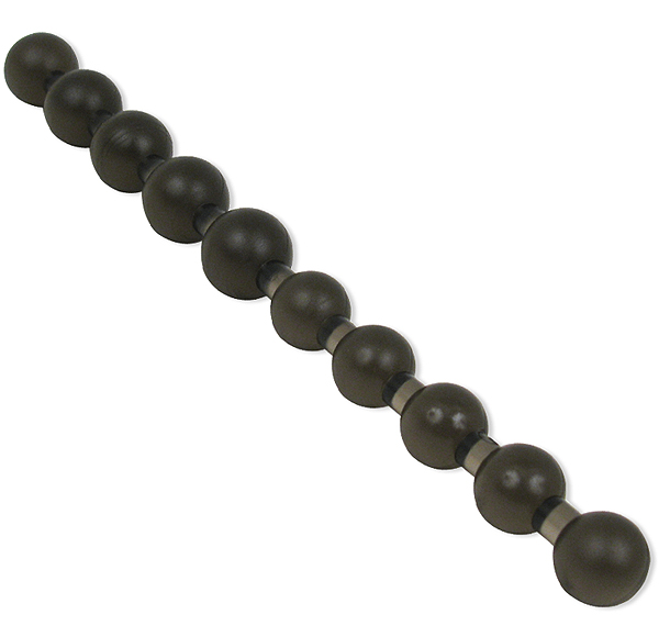 Jumbo thai beads black