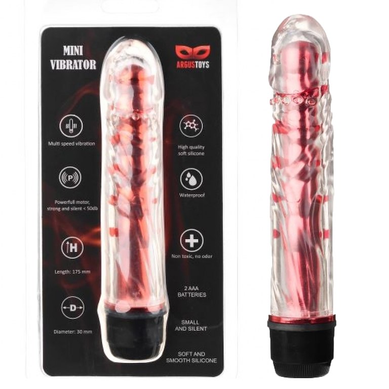Mini vibrator red