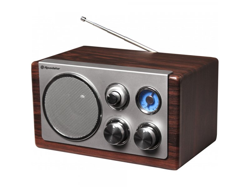 Roadstar HRA1245WD – Retro radio sa drvenim kućištem