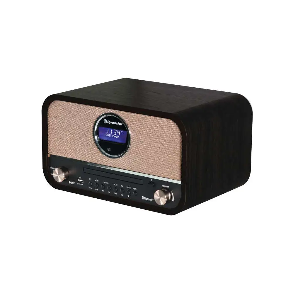 ROADSTAR RSHRA1782ND+BK – Retro radio BT/D+/USB/CD – MP3