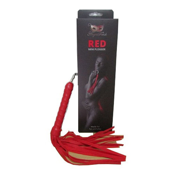 Red mini flogger