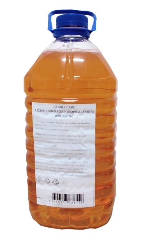 FAMILY CARE 5L TROPICAL FRUIT TECNI SAPUN ANTISEPTIC